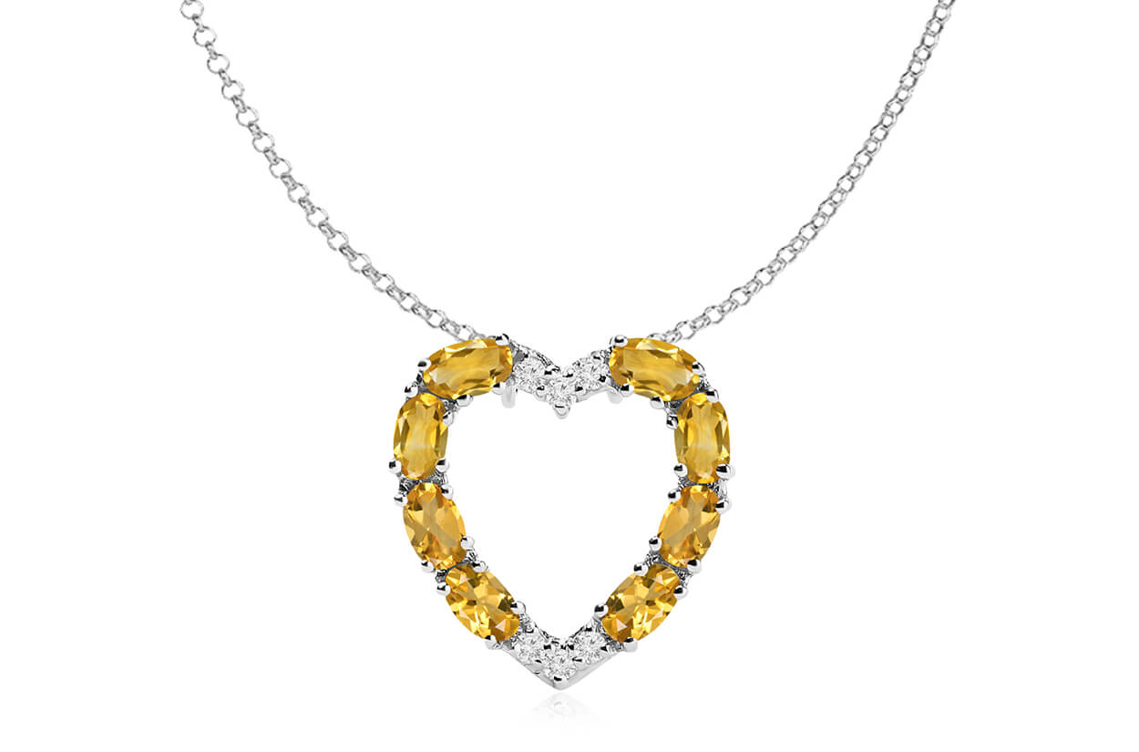 Pendant Heart Shape 18kt Gold – Albert Hern